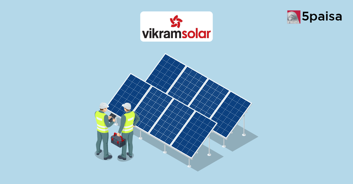 Vikram Solar IPO Listing: Modest Debut with 2% Premium | 5paisa